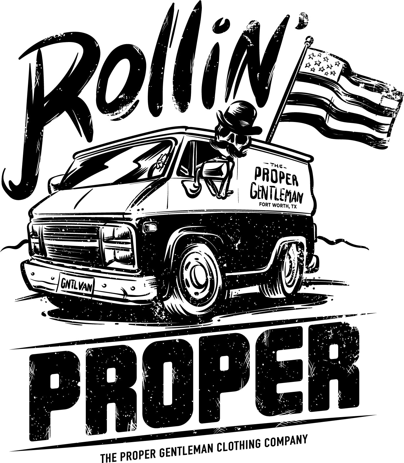 Tee - Rollin' PROPER – The Proper Gentleman